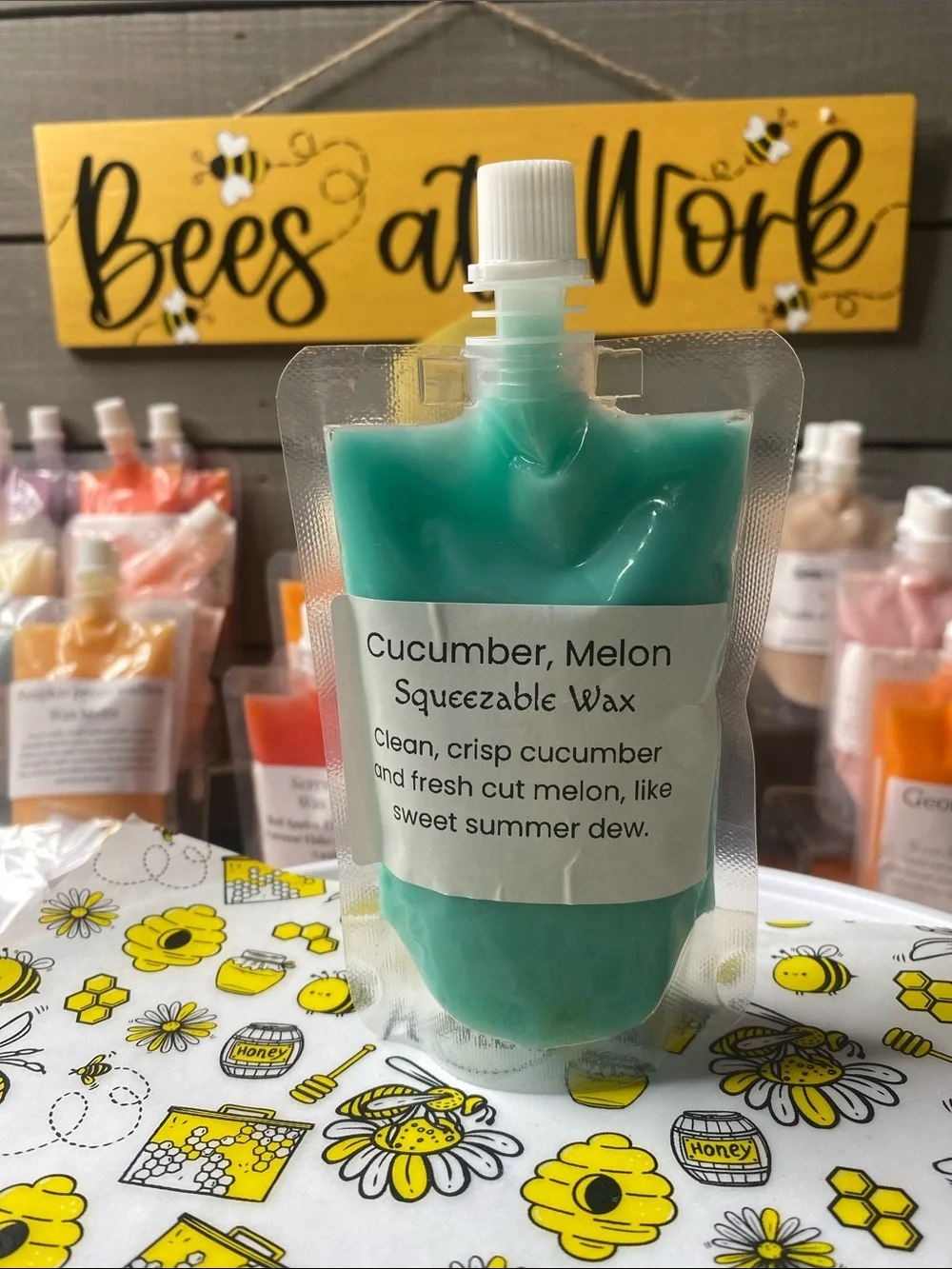 Homemade squeezable wax | Other | Cucumber Melon Squeezable Wax Fresh ...